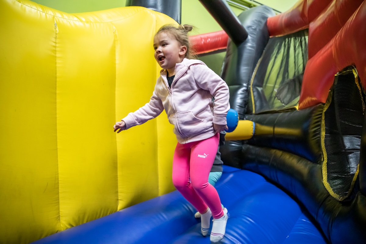 Inflatable FunZone: Indoor Bounce House & Playground