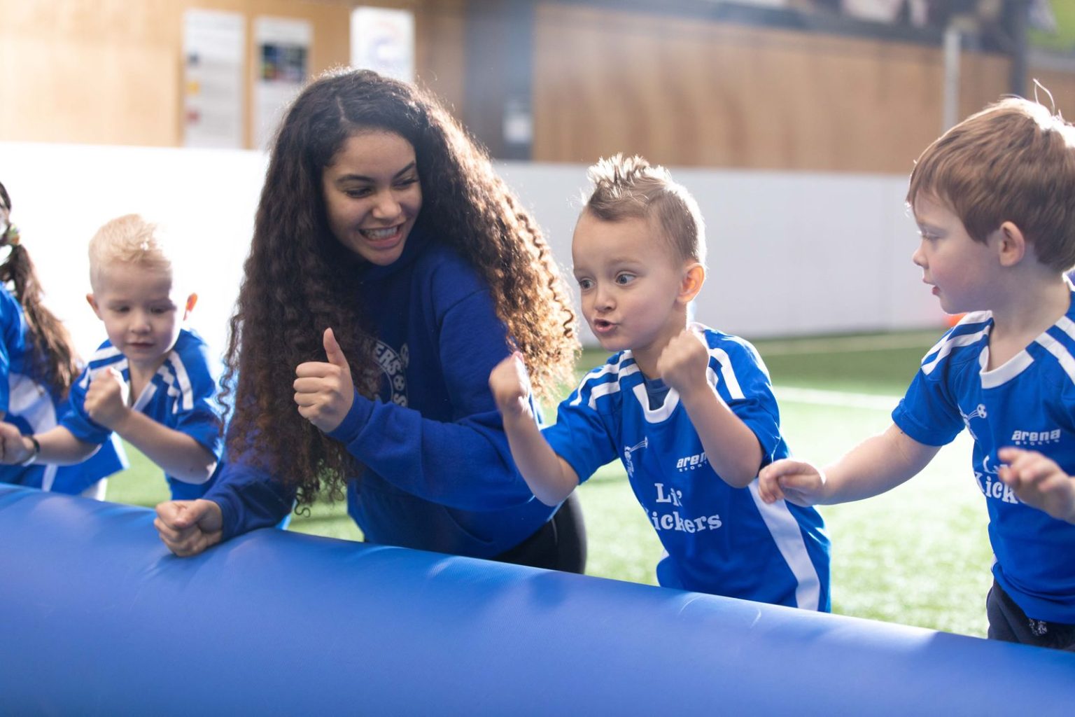 Schedule a Free Trial with Lil' Kickers | Arena Sports